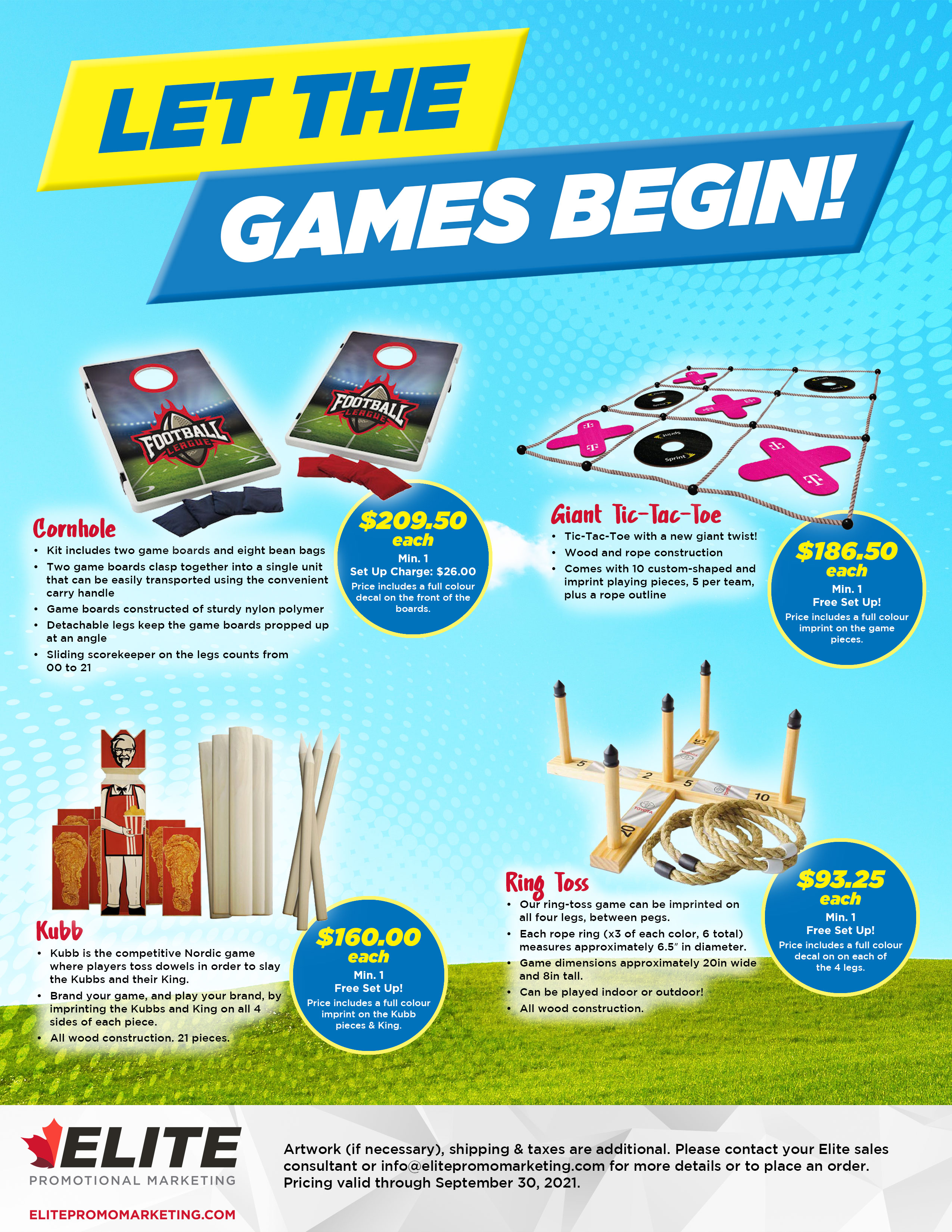 Specials - Elite Promotional Marketing, Edmonton, AB