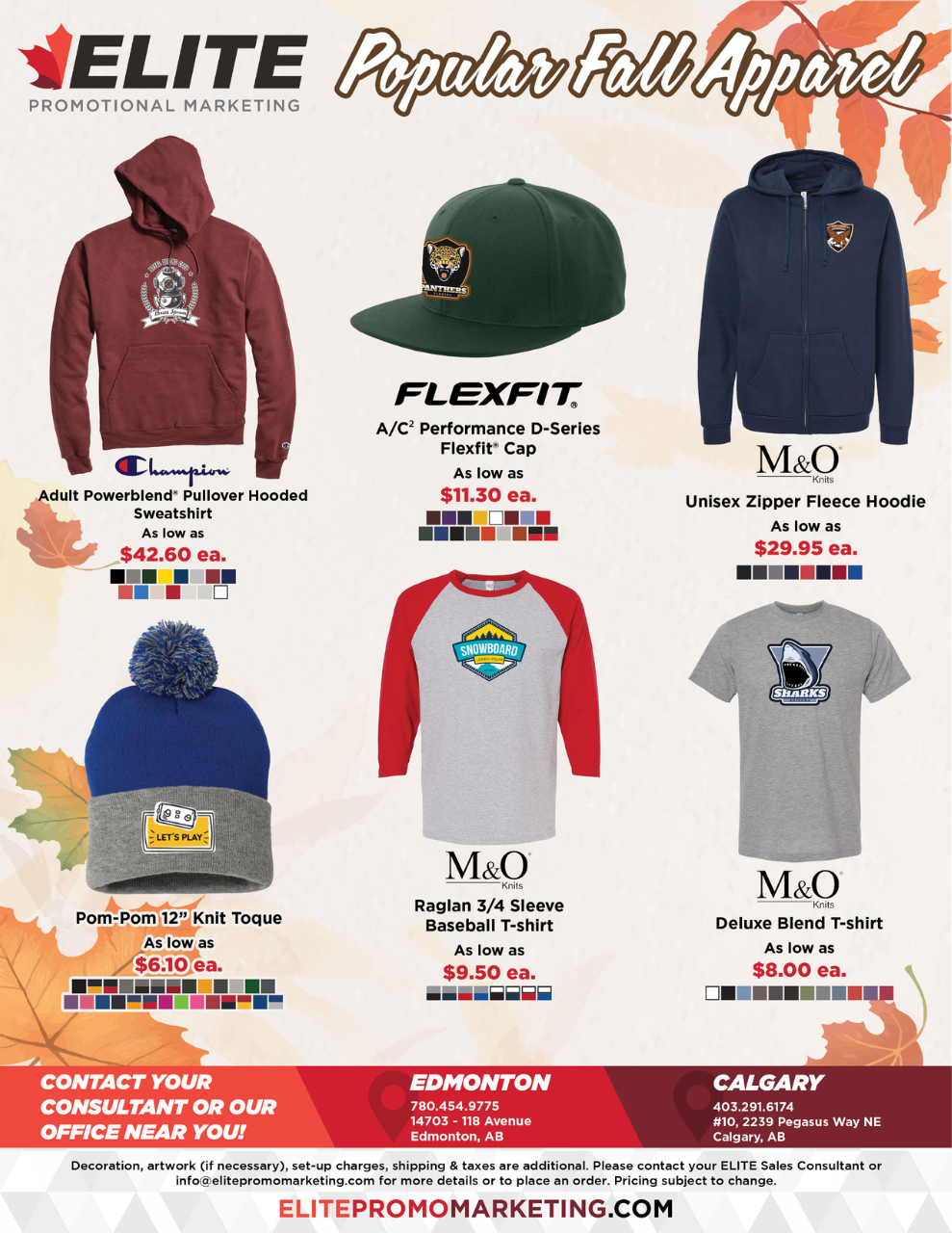 Specials - Elite Promotional Marketing, Edmonton, AB