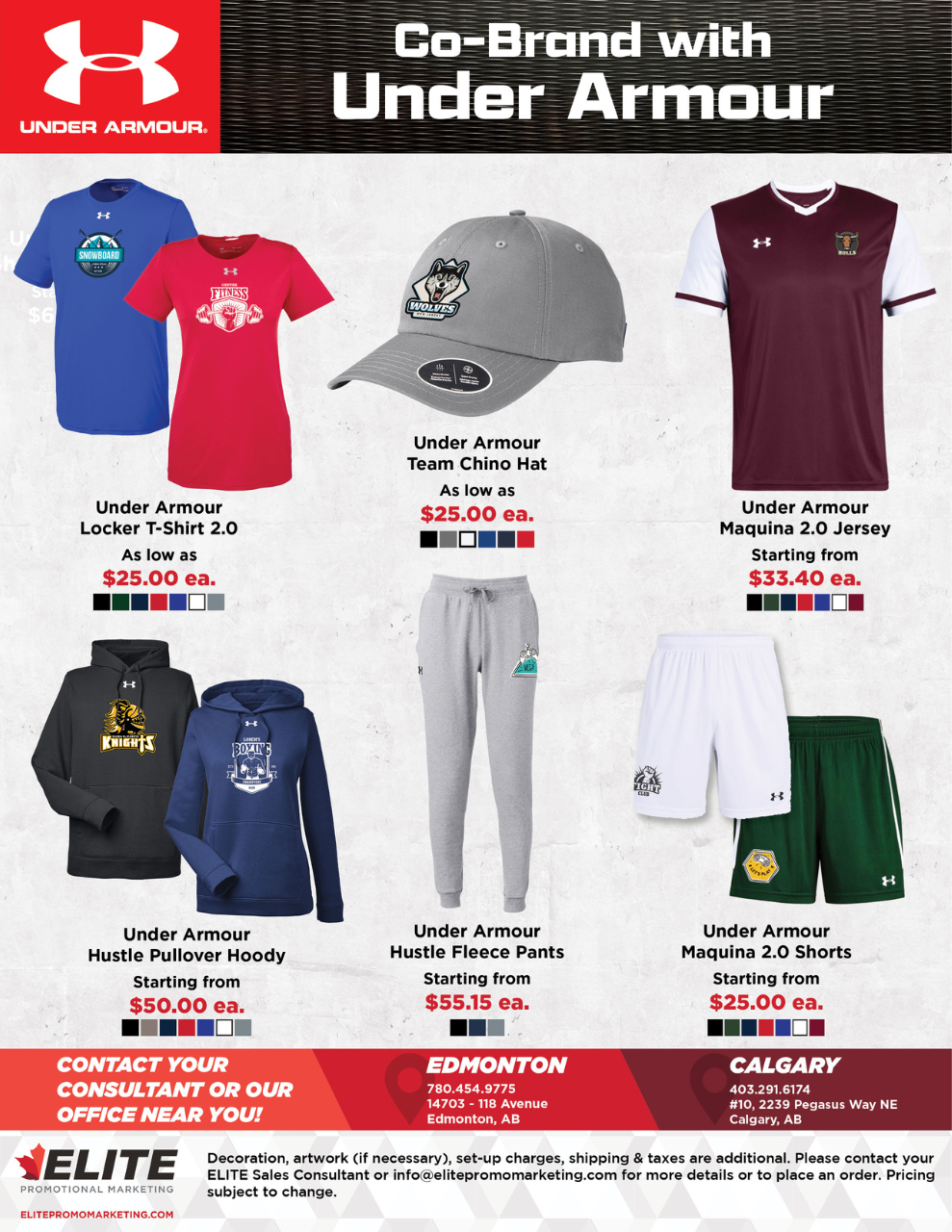 Specials - Elite Promotional Marketing, Edmonton, AB