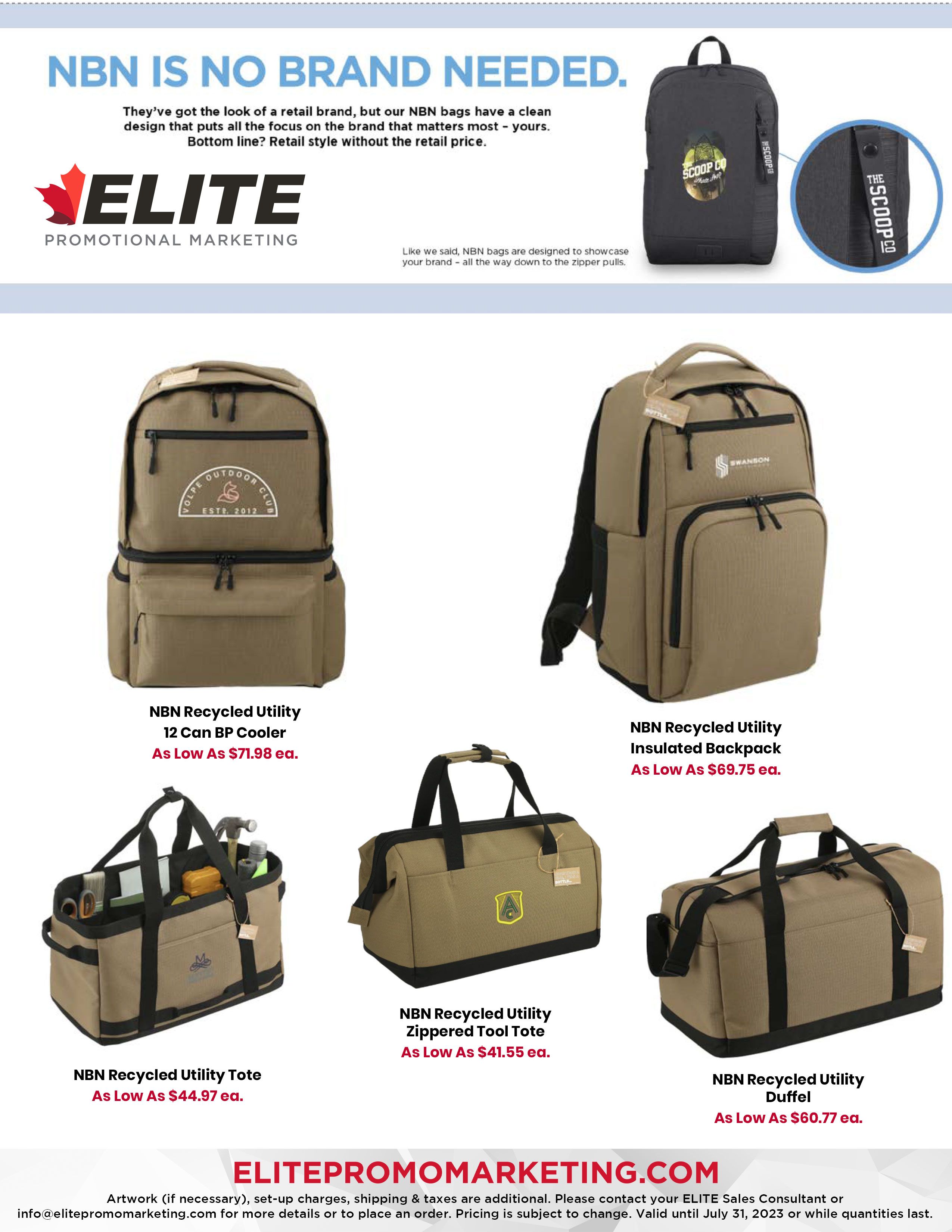 Specials - Elite Promotional Marketing, Edmonton, AB