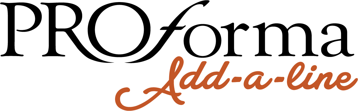 Product Results - Proforma Add-A-Line