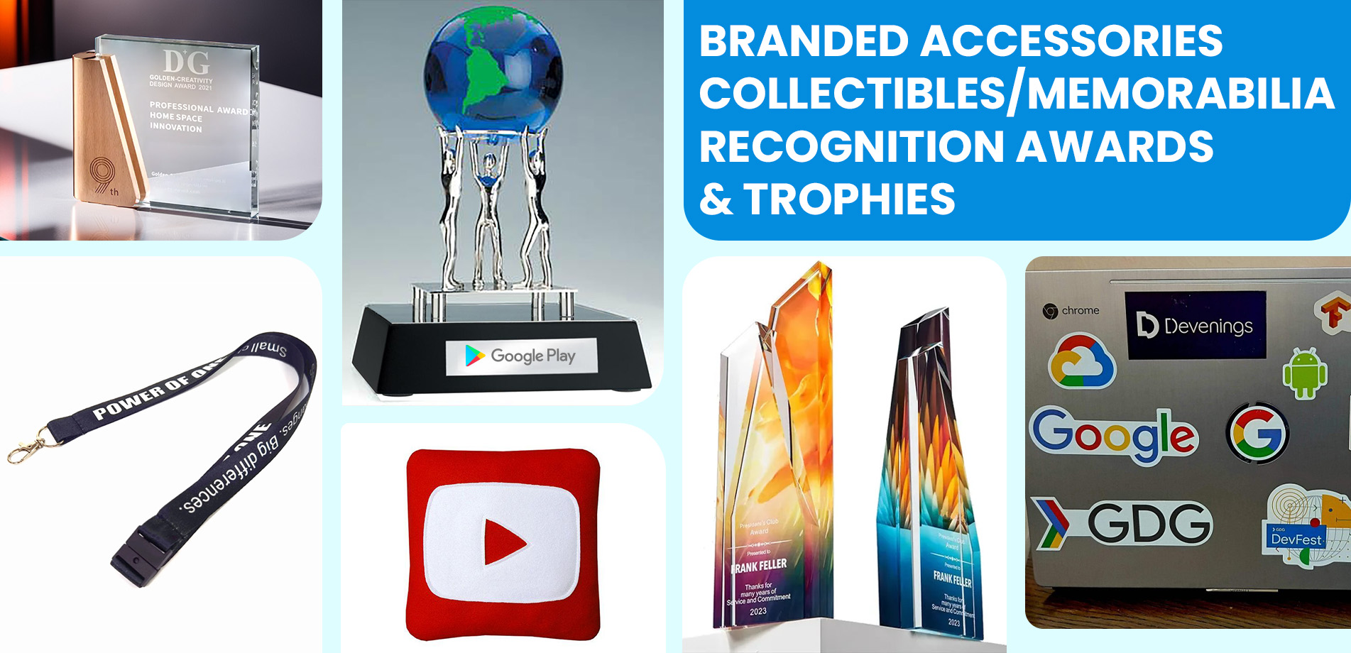 Branded Accessories, Collectibles/Memorabilia, Recognition Awards ...