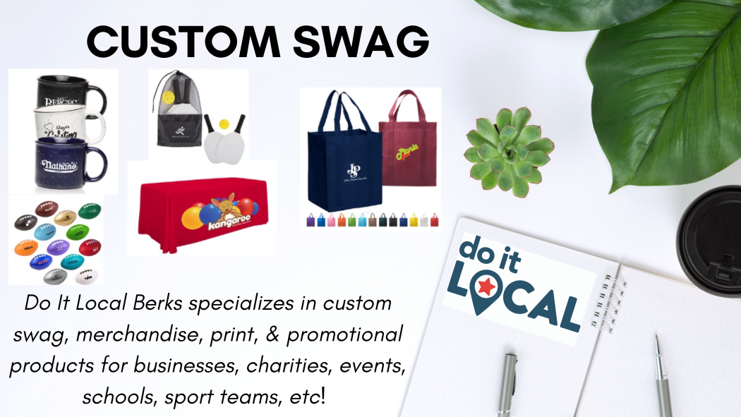 Home - Do It Local Berks Custom Swag